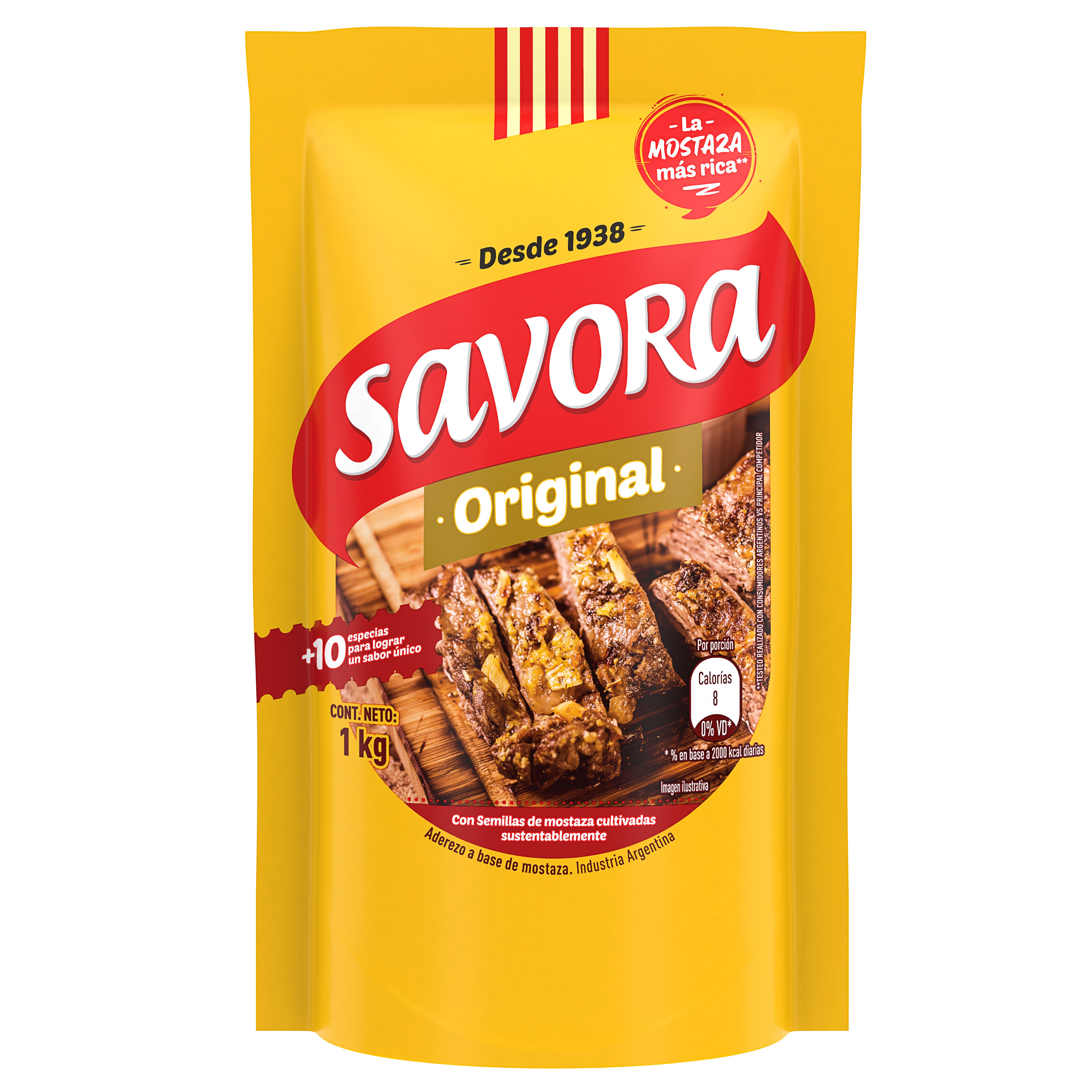 Mostaza Savora 8x1KG
